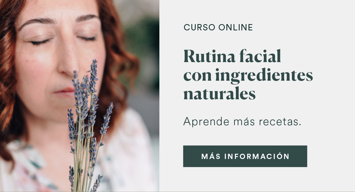 RUTINA DE CUIDADO FACIAL con cosmética natural: los 3 PASOS